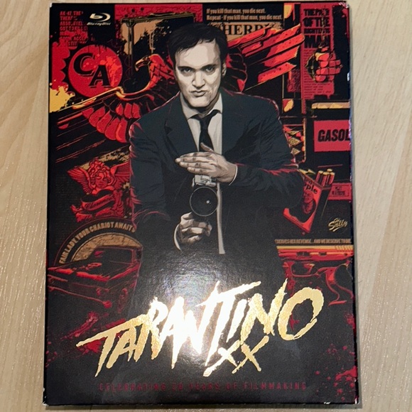 Media | Quentin Tarantino Xx Rare Collectors Edition 8 Blu Ray Plus 2 ...